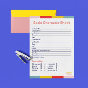 Free Basic Character Sheet | covereverafter.com